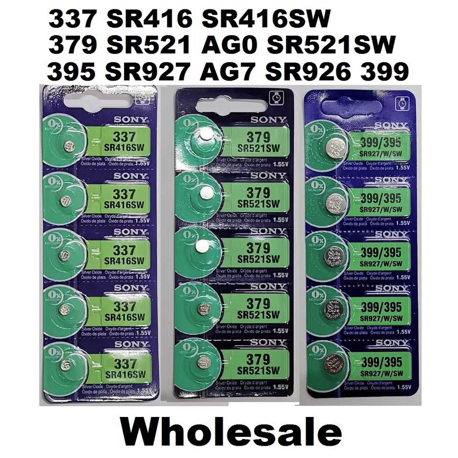 Wholesale best price SONY watch battery Button Cell 337 SR416 SR416SW ...