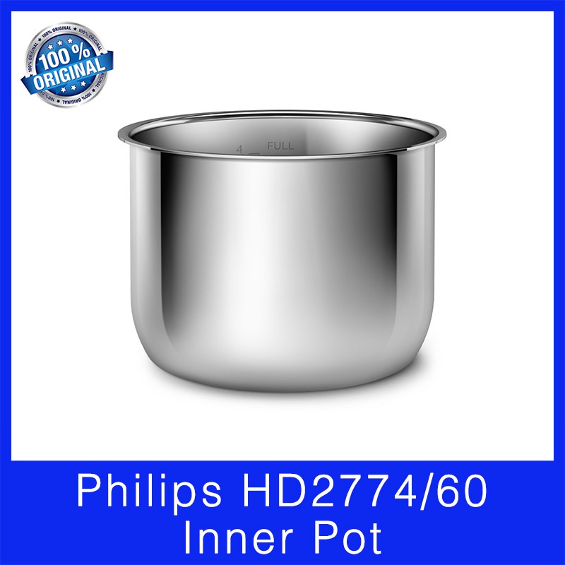Philips HD2774/60 Stainless Steel Inner Pot. Suitable with Philips ...