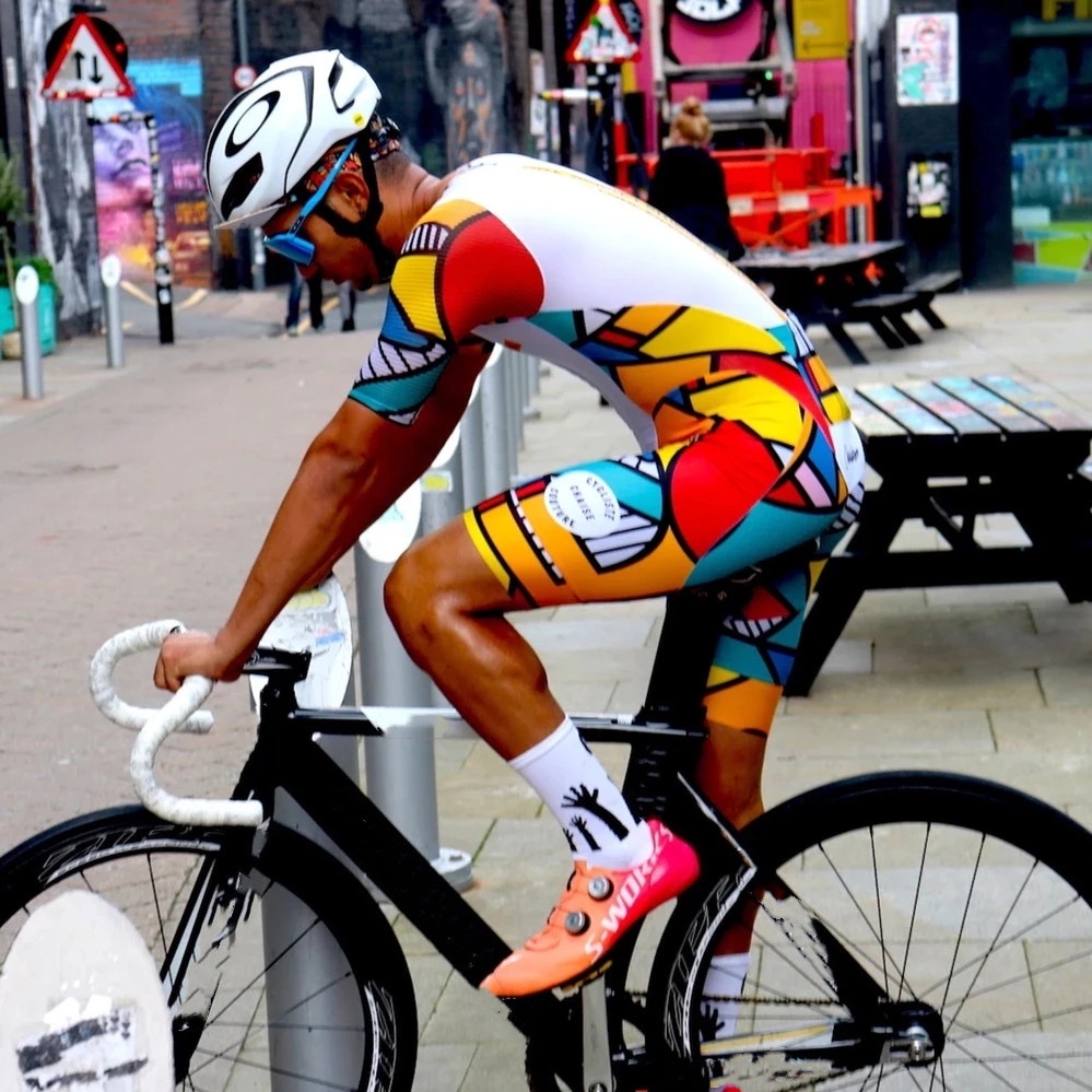 Chaise Men skinsuit uci sports clothing Triathlon suits summer Cycle ...