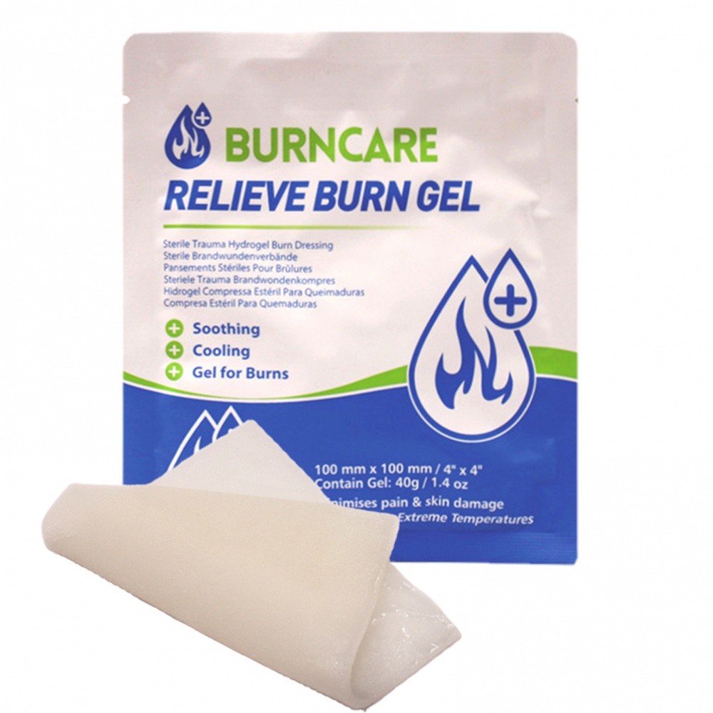 【YL】10x10cm Burn Dressing Cooling and Soothing Hydrogel Wound Dressing ...