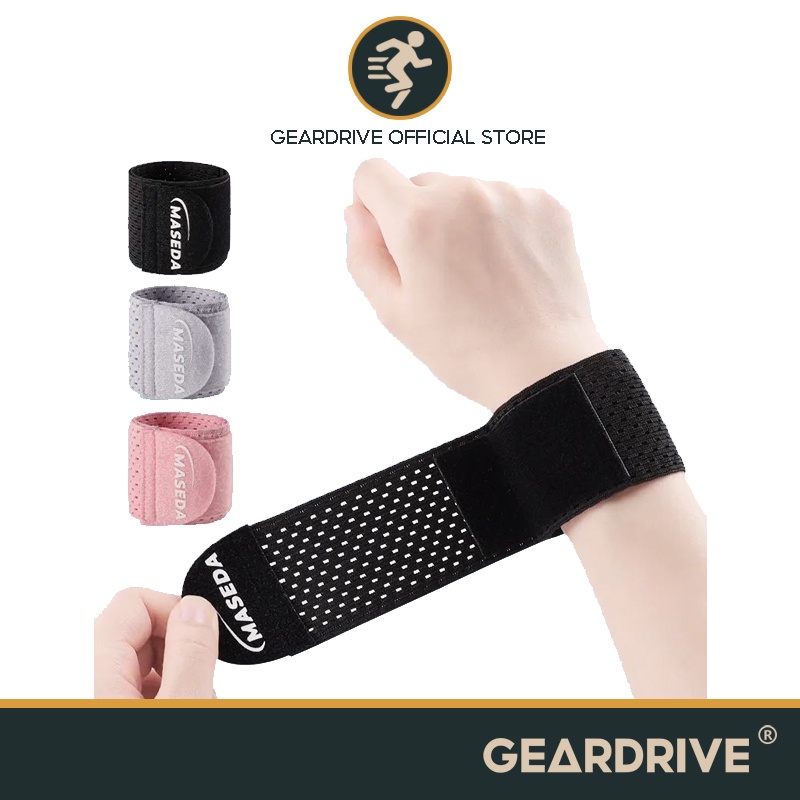 GEARDRIVE 1Piece Wrist Compression Strap Wrist Brace Wrist Band Wrist ...