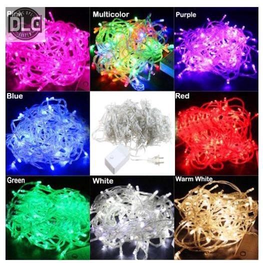 XL-5 100 LED 10M String Christmas Lights (steady) | Shopee Singapore