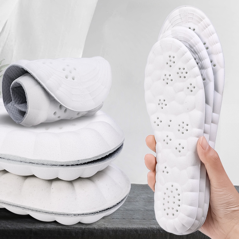 4D Soft Sweat Absorption Deodorant Breathable Sport Insole / Pain ...