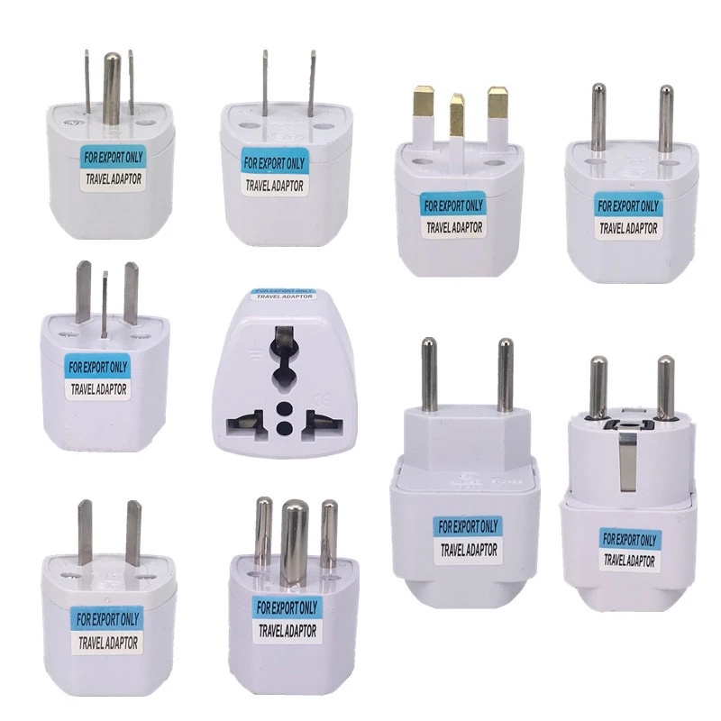 Universal EU US UK Power Plug Adapter USA Travel Adapter Plug Converter ...