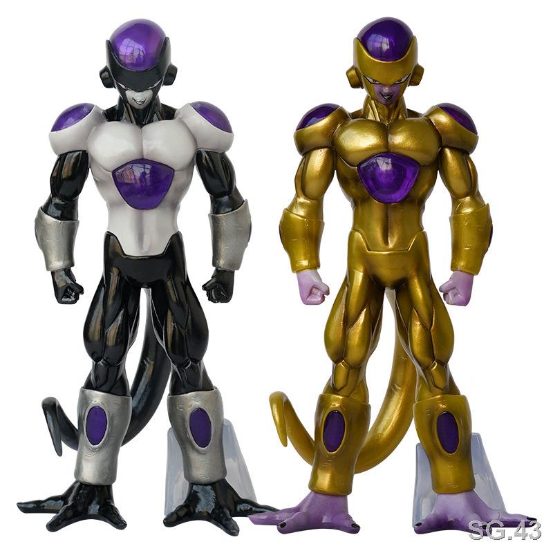 Dragon Ball Final Form Gold Frieza Hand-held Standing Black Silver ...