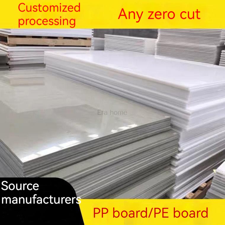 White PP Board Plastic Hard PE Nylon Waterproof Cutting Backing ...