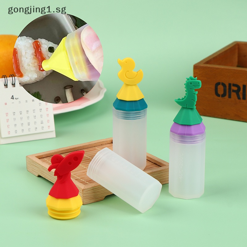 gongjing1 Cartoon 20ML Mini Tomato Ketchup Bottle Portable Small Sauce ...