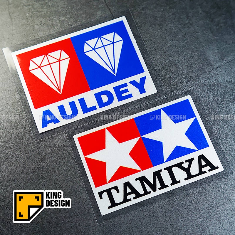 Bumper Stickers Tamiya Tamiya Double Diamond Let's & Go Reflective ...