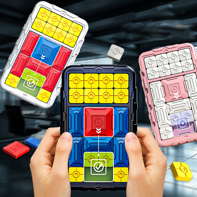 Super Slide Huarong Road Smart Sensor Game 500+ Levelled UP Brain ...