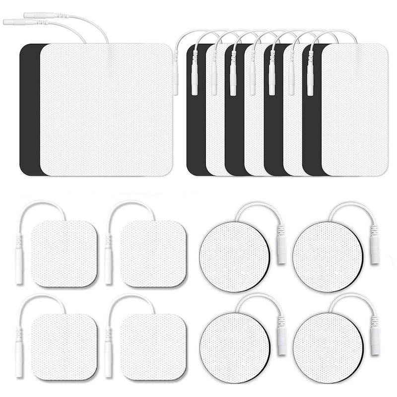 20pcs TENS Pads EMS Electrode Replacement Patch Nerve Muscle Stimulator ...