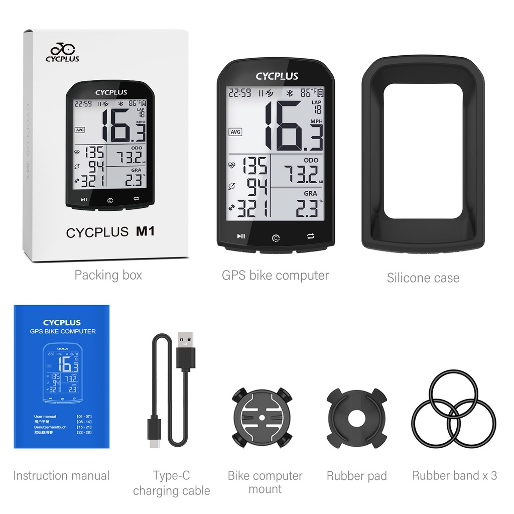 ROCKBROS M1 Bike Computer Power Cadance Heart Rate Display Speedometer ... ROCKBROS M1 Bike Computer Power Cadance Heart Rate Display Speedometer ...