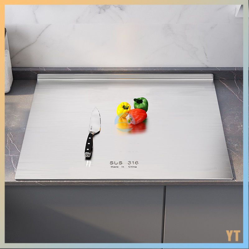 Food 316 stainless steel kitchen board rolling board kneading board ...
