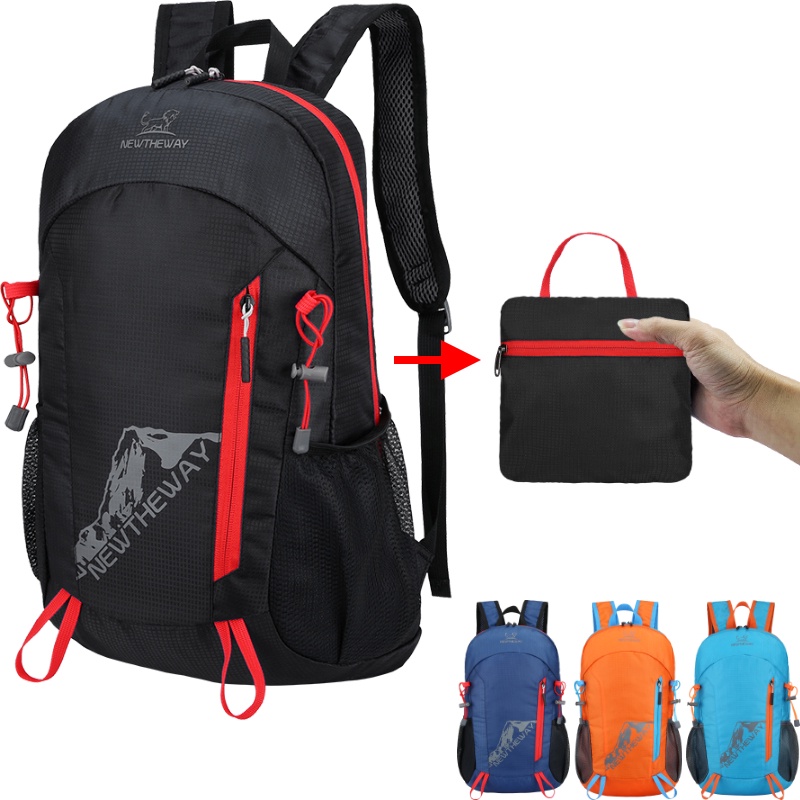 22L Portable Foldable Backpack Folding Mountaineering Bag Ultralight ...