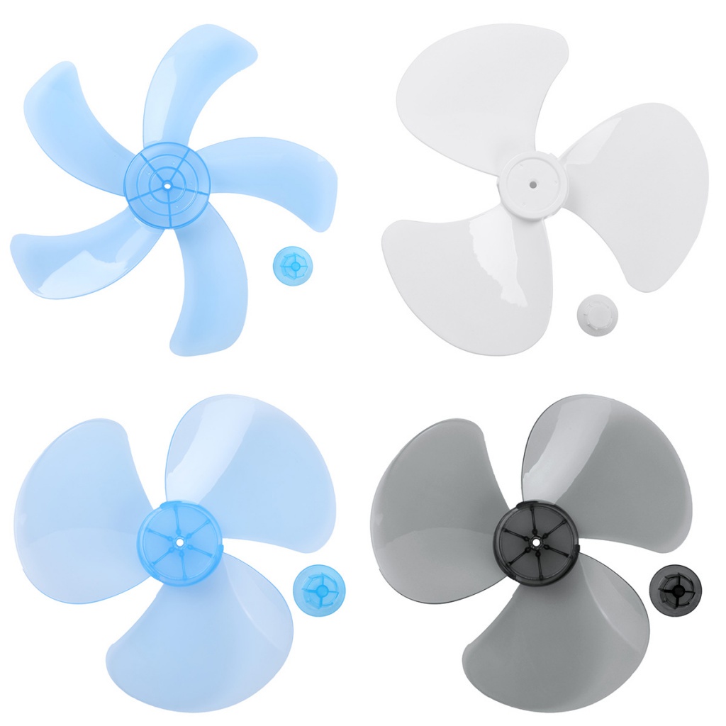 Three/Five Leaves Household Fan Blade with Nut Cover Fan Blades for ...
