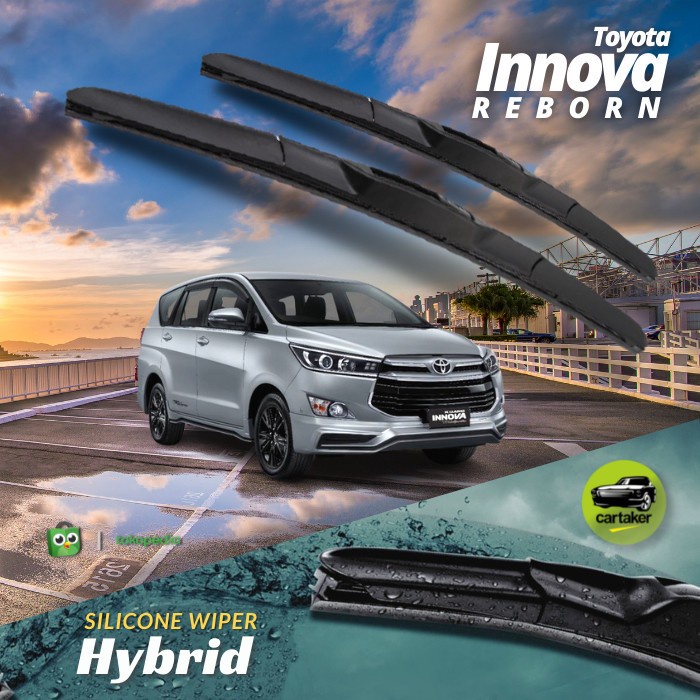 All New Innova Reborn Frameless Wifer Silicon Hybrid Car Window Rubber ...