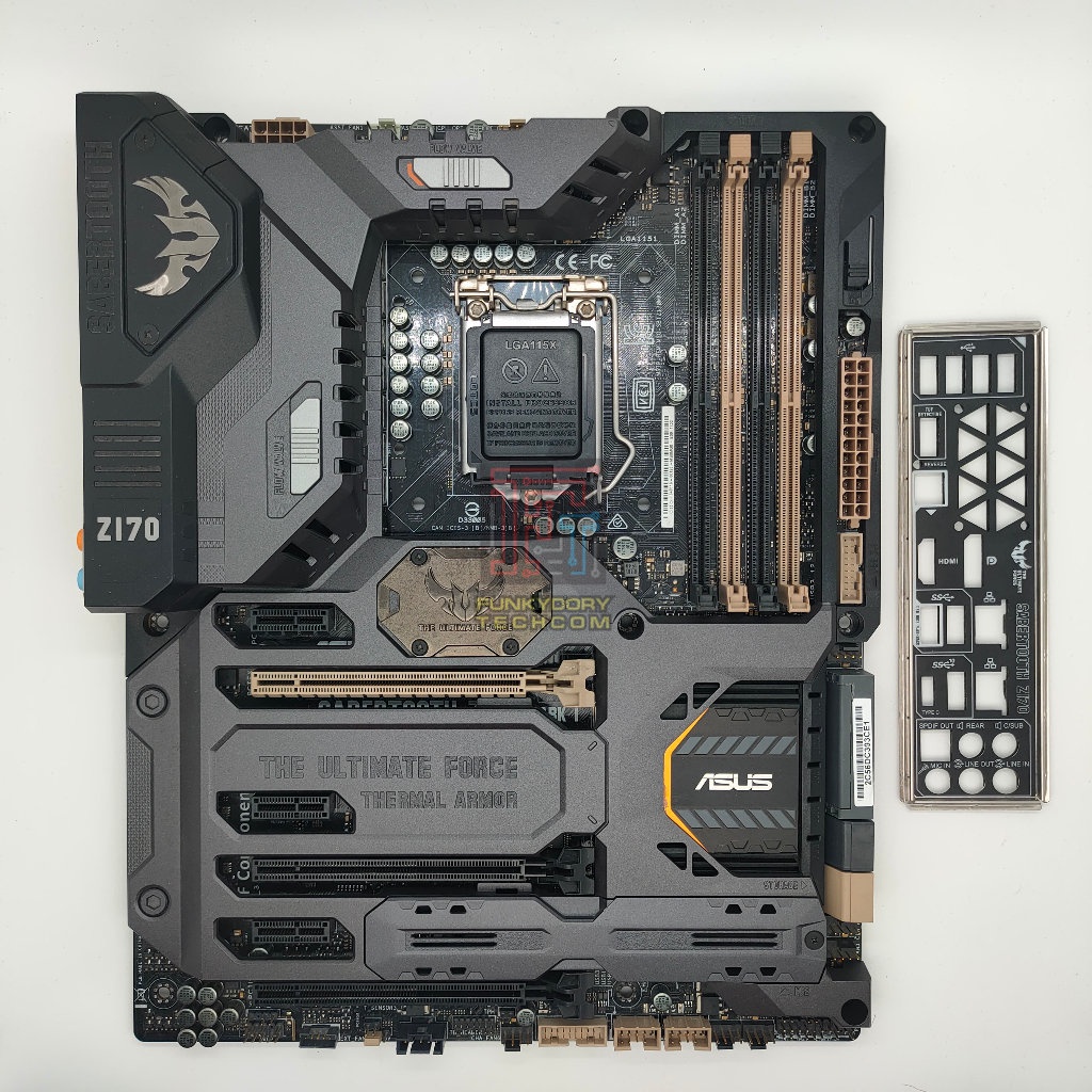 Asus SABERTOOTH Z170 MARK 1 ATX LGA1151 Motherboard | Shopee Singapore