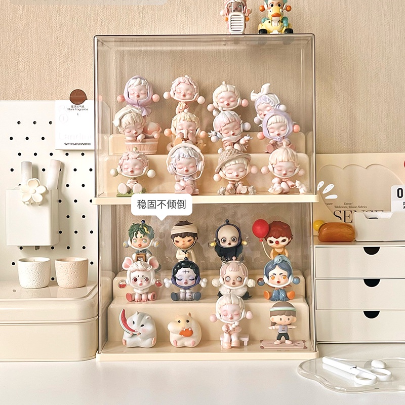 My Blind Box Storage Display Stand Acrylic Transparent Anti-dust Lego ...