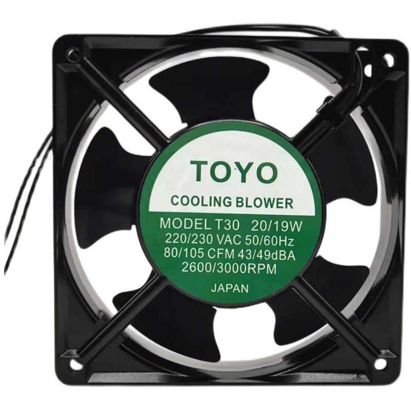 Brand New TOYO T30 T15 TM-172S1B-32W-A240D FP-108EX-5E Cooling Fan 220V | Shopee Singapore