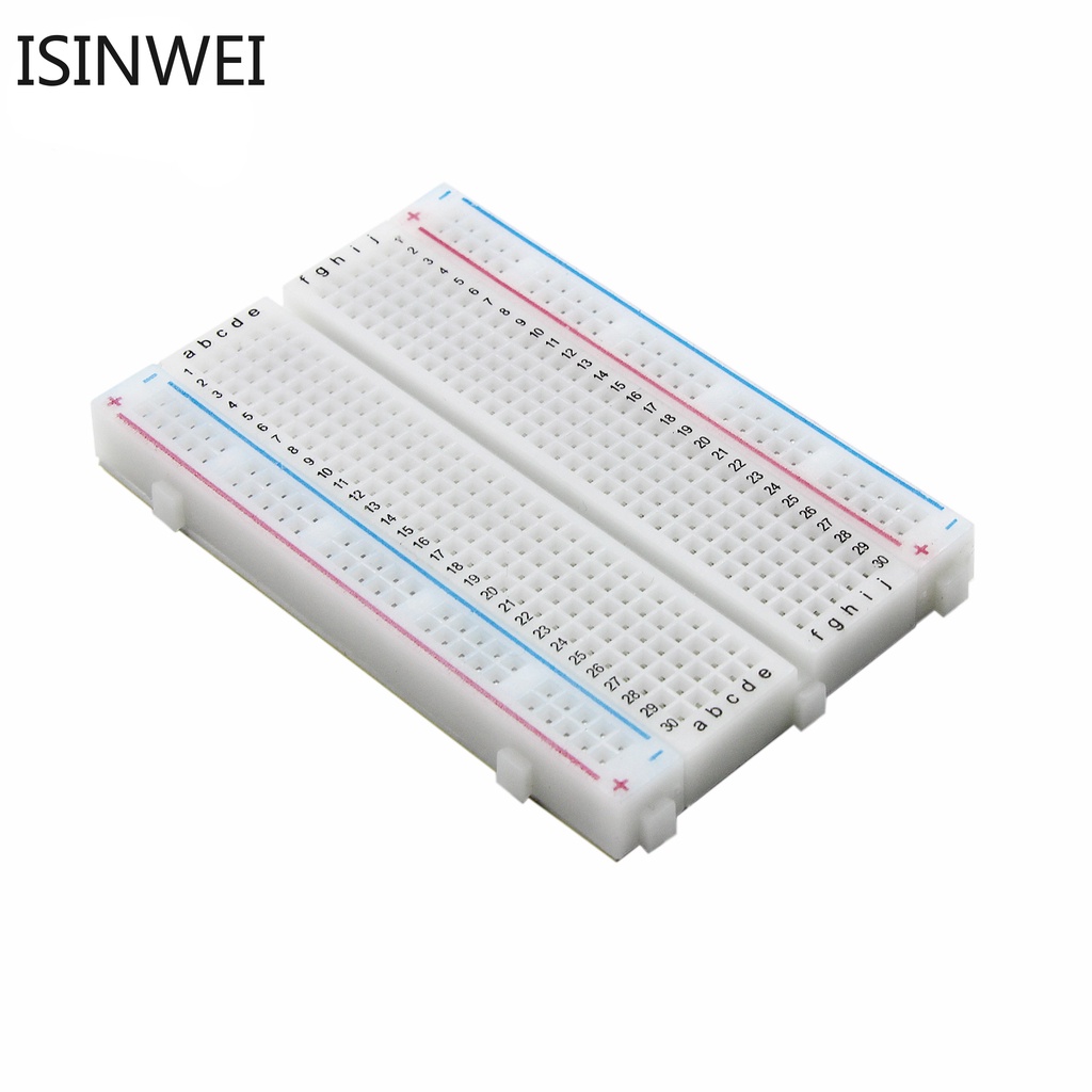400 Breadboard Holes Tie Point Interlocking Solderless PCB Breadboard ... 400 Breadboard Holes Tie Point Interlocking Solderless PCB Breadboard ...