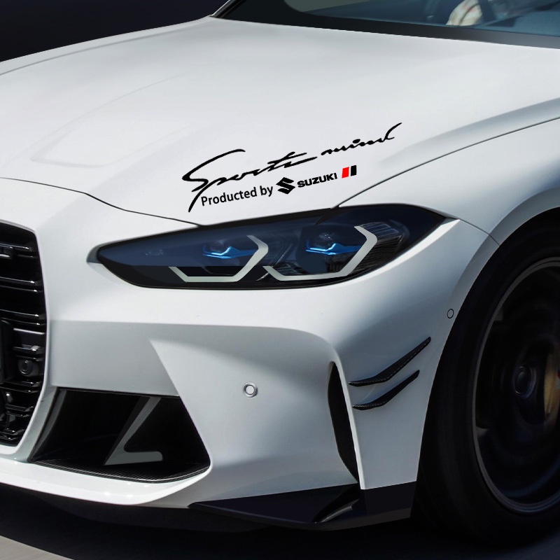 Car Sport Letter Stickers Emblem Badge Decal Bonnet Sticker Car-styling ...