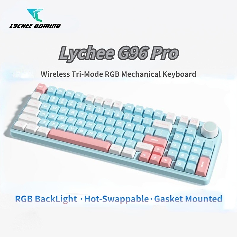 2023 Spring Version! Lychee G96 Pro wireless Bluetooth 5.0/3.0+2.4g ...