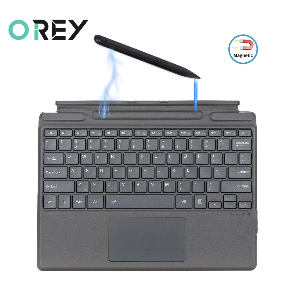 Wireless Bluetooth Keyboard For Microsoft Surface Pro 9 8 X With Touchpad Backlight Keyboard