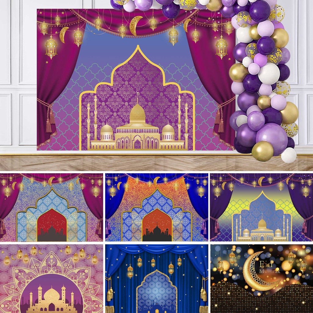 Backdrop For Photography Aladdin Birthday Party Background Decorations ...