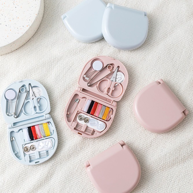 Simple Foldable Mini Needle Thread Box Needle Bag Needle Kit Portable ...