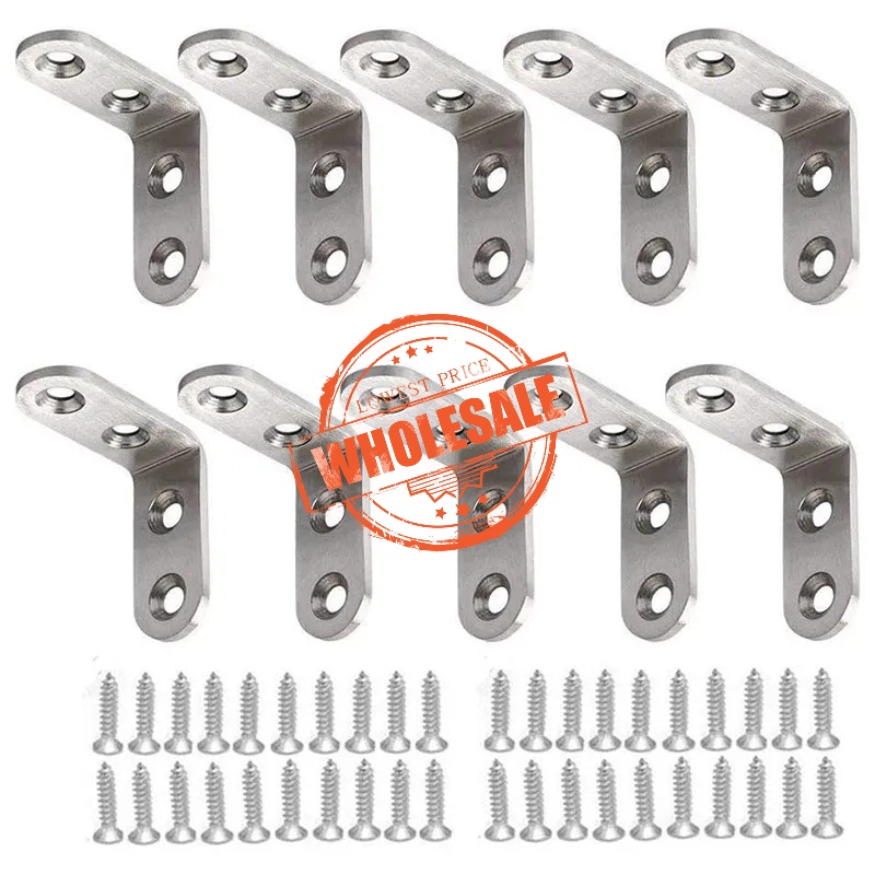 [Wholesale] Universal Stainless Steel Metal Iron L Brackets Corner ...