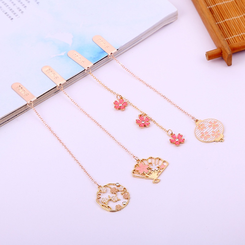 Classical Cherry Blossom Series Pendant Bookmark Student Romantic ...