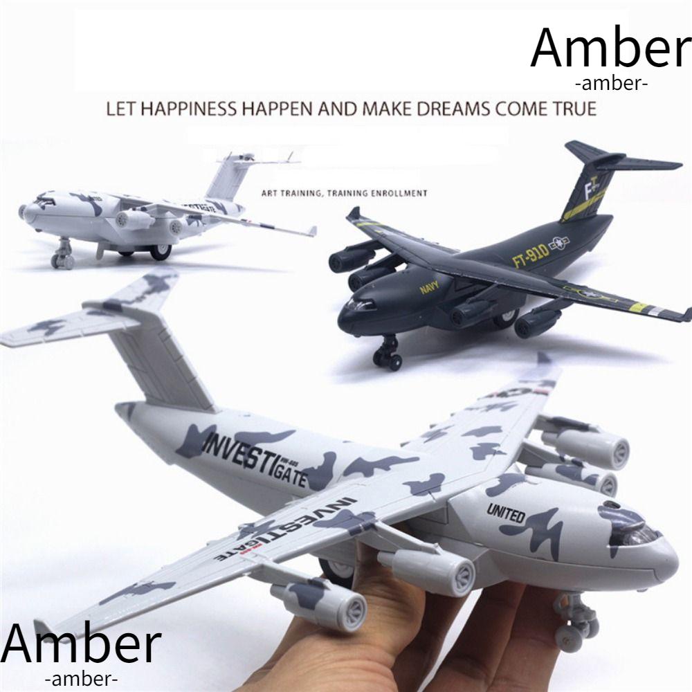 AMBER Aircraft Fighter Educational DIY Alloy Aeroplane Toy | Shopee ...