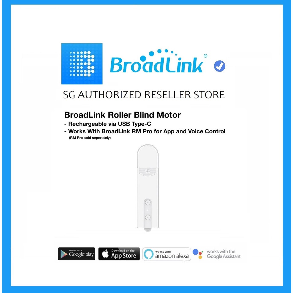 Broadlink Motor for Roller Blind and Roller Shades | Shopee Singapore