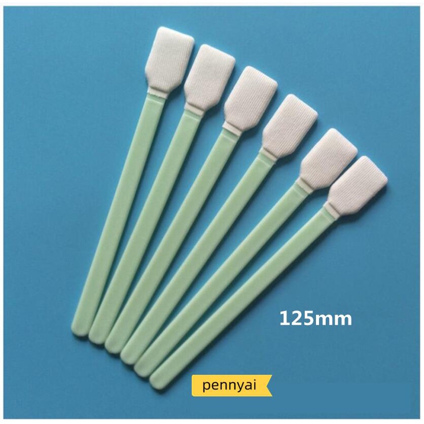 Large Flat Head Dust-Free Cloth Cotton Swabs/Industrial Purification ...