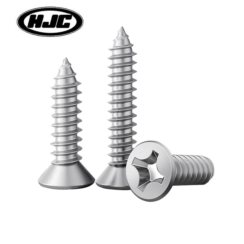 HJC] M3/M3.5/M4 SUS304 Countersunk Head Flat Self-Tapping Screw ...