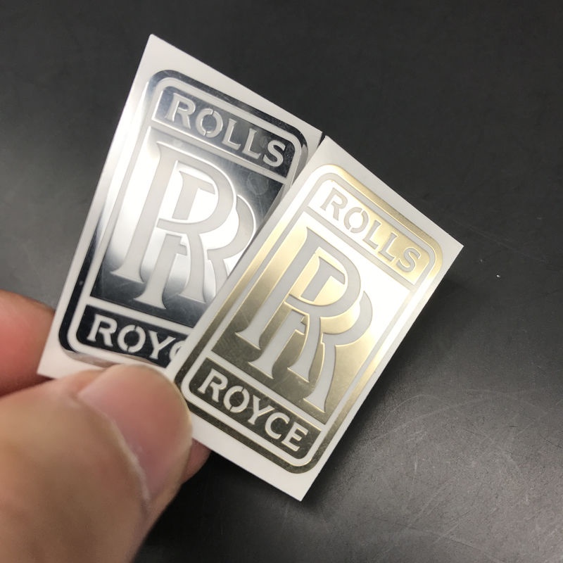Rolls Royce car logo, high-end metal sticker for mobile phones, car ...
