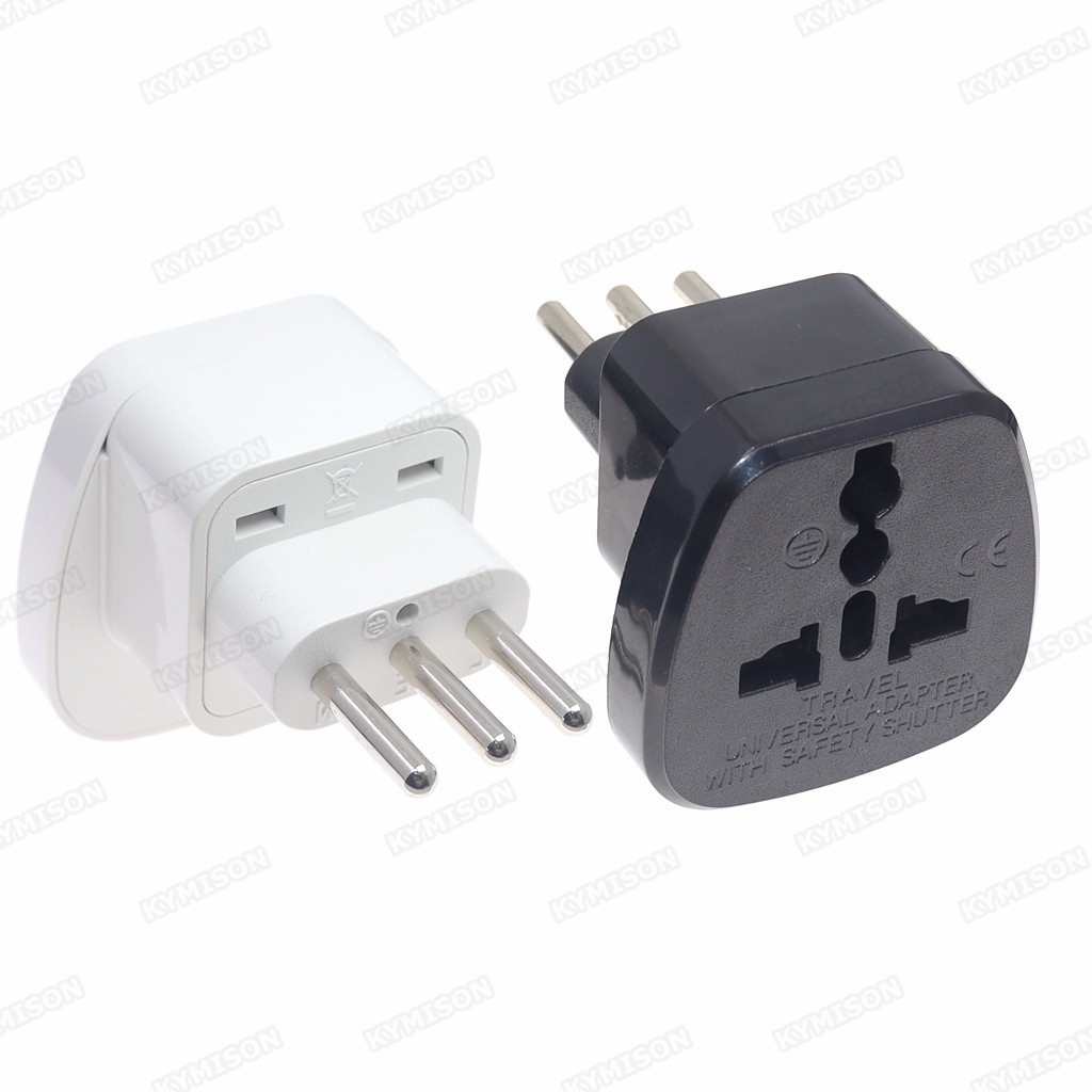 Italian Travel Plug Type L Universal US UK AU EU to Italy Conveter with ...
