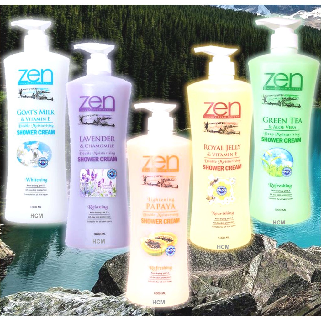 ZEN GARDEN SHOWER CREAM 1000ML | Shopee Singapore
