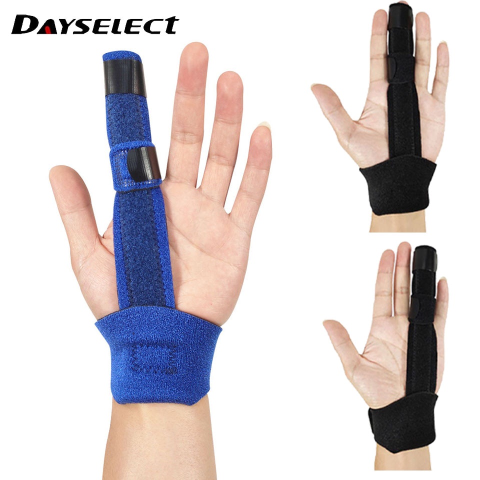 DAYSELECT 1Pcs Adjustable Finger Corrector Splint Trigger Finger Splint ...