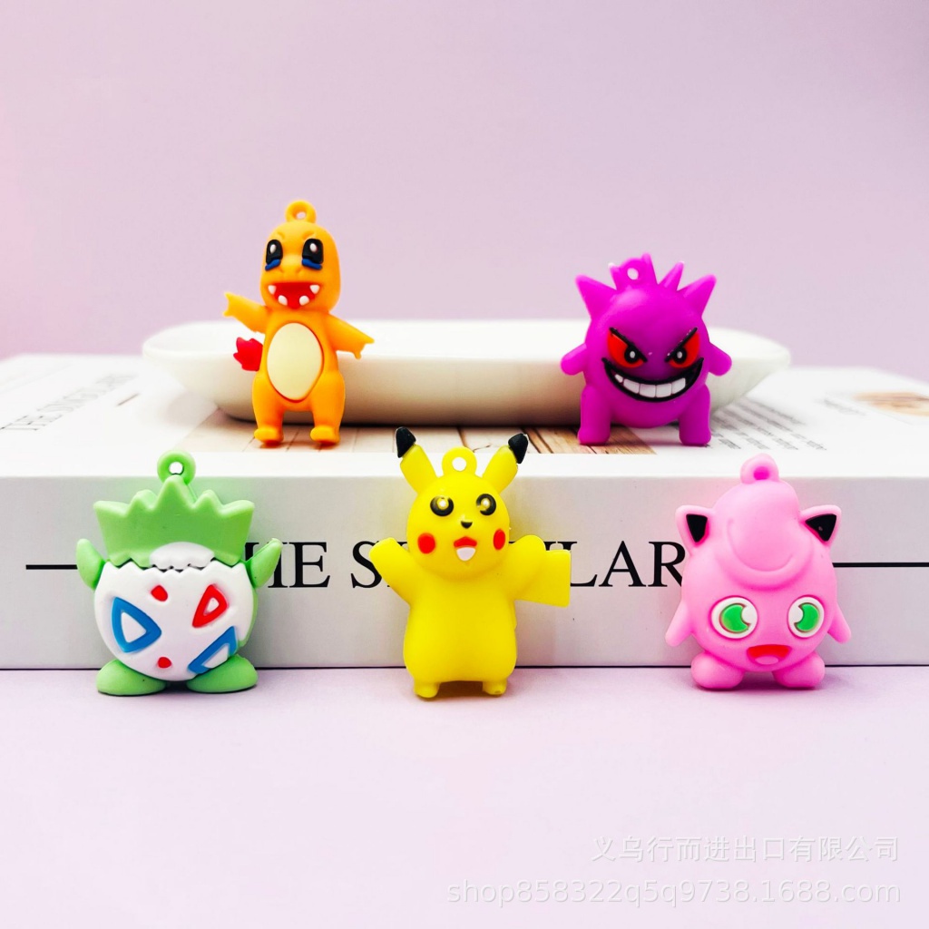 Pokémon Action Figure Pikachu Geng Ghost Fire Dragon Doll Toy Shopee Singapore