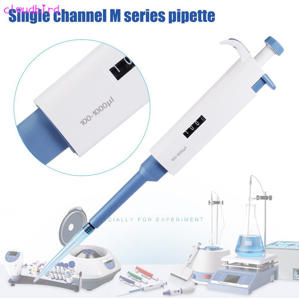 Pipettor Single Channel Adjustable Volume Micro Pipettes Lab Transfer ...