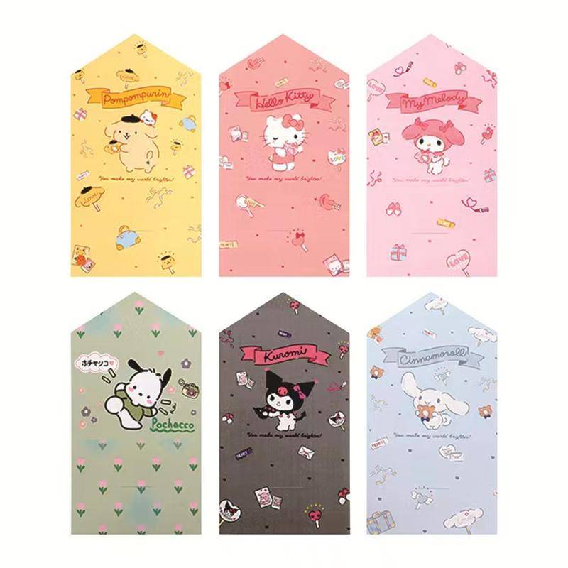 5Pcs/Set Sanrio Mymelody Kuromi Cinnamoroll Pom Pom Purin Pochacco ...