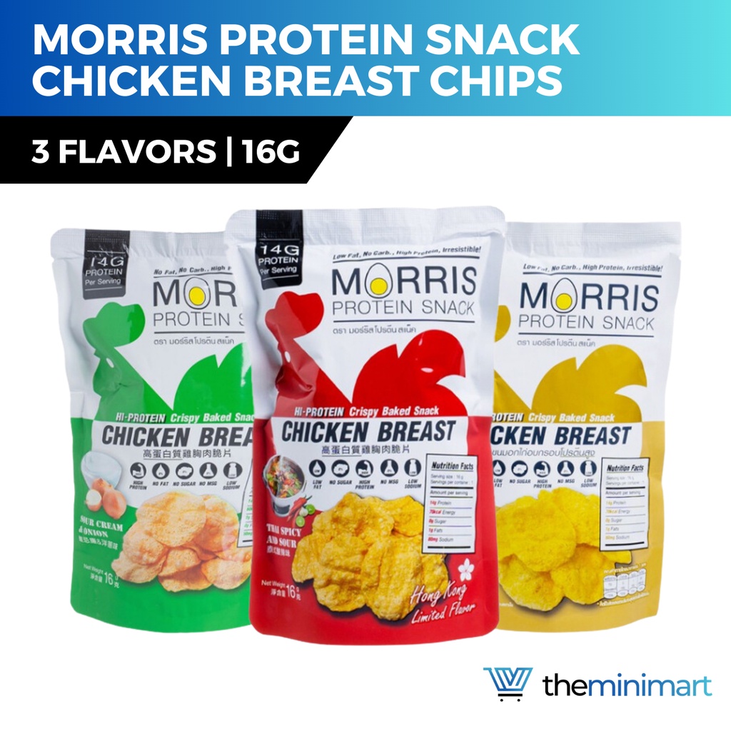 Morris Protein Snack Zero Carbohydrate Chips and Sticks 28g/32g - High ...