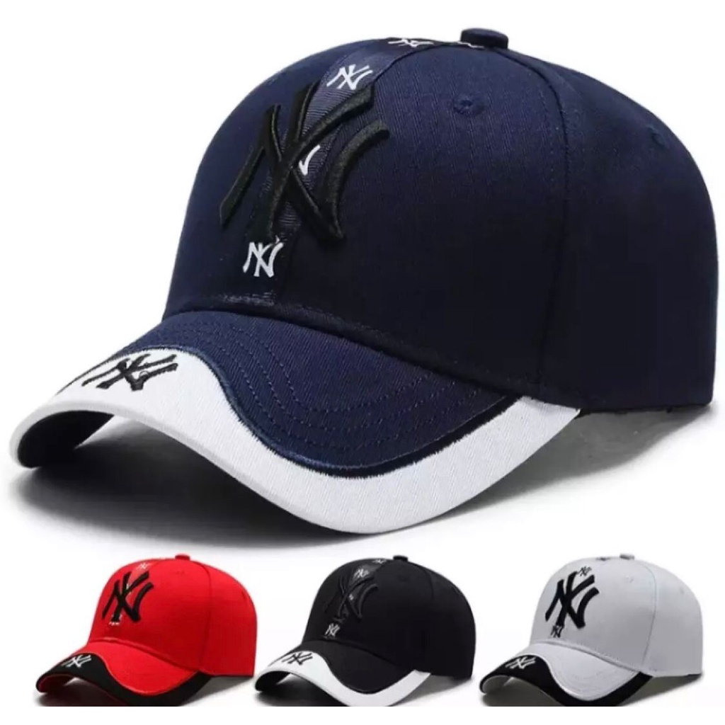 Import BASEBALL Cap NY DUAL TONE Color/Zergy Distro | Shopee Singapore