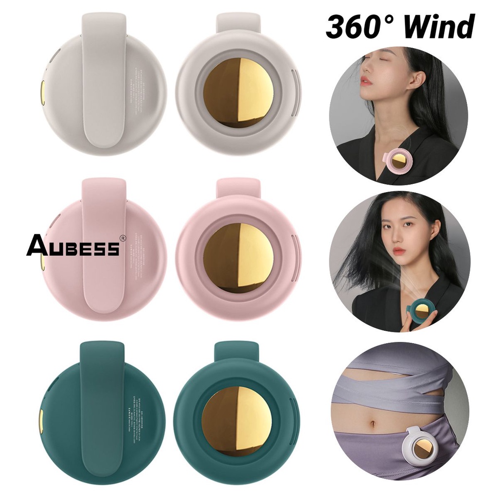 2023 Portable Button 360 Degree Wind Direction Bladeless Push Button ...