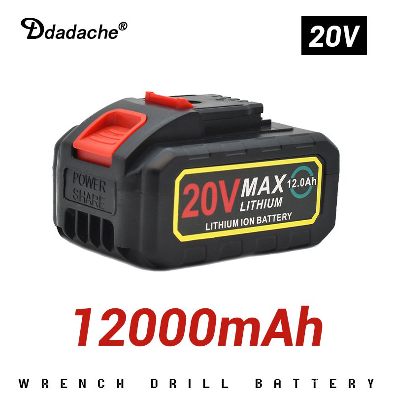 Brand-NEW Li-ion 20V 12000mAh lithium baery for Day Cordless Wrench ...