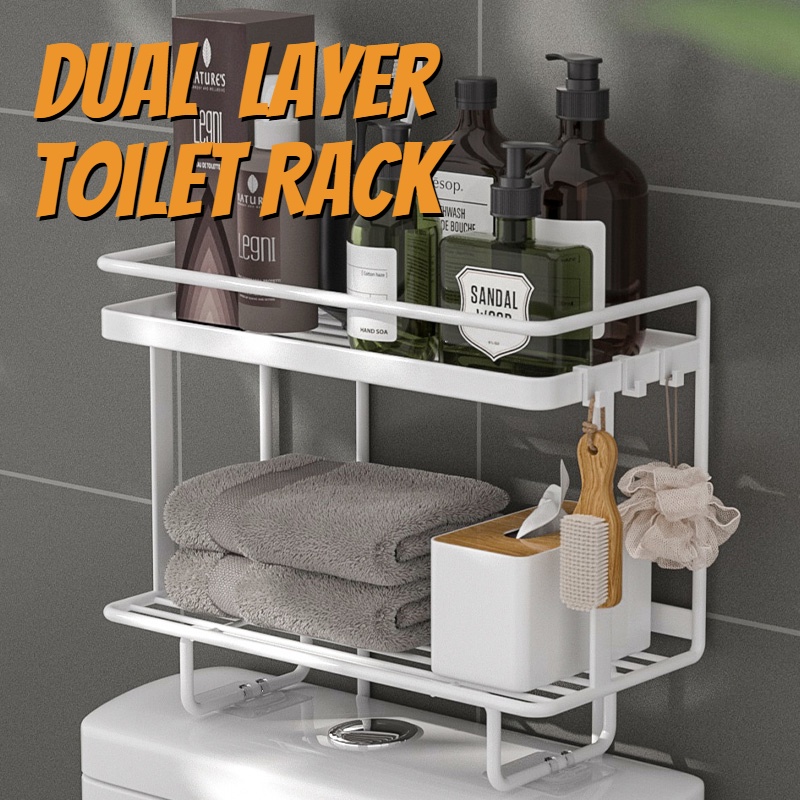 Multilayer Toilet Rack Bathroom Organizer Over The Toilet Storage Rack ...