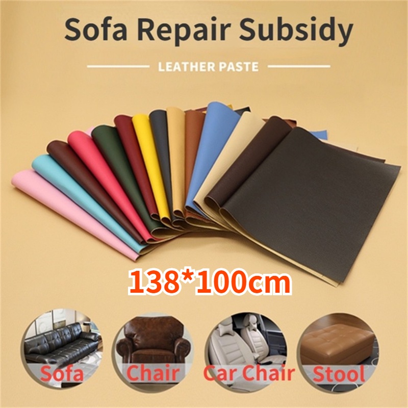 Strong 138cm Self Adhesion PU Leather Sofa Repair Stickers Car Seat ...