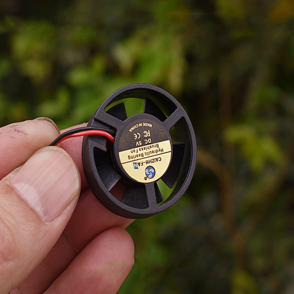 Mini 3010 Round Brushless Fan DC 3V-6V 12900 RPM Mini 31.5mm*10.2mm ...