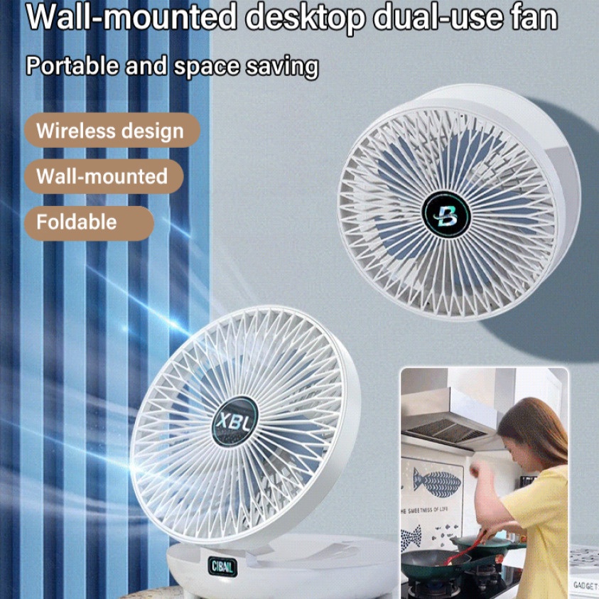⏰Flash Sale🥇【Wireless/Super Cool】 Home Dual-Purpose Kitchen Fan/🏆NO.1🏆 ...