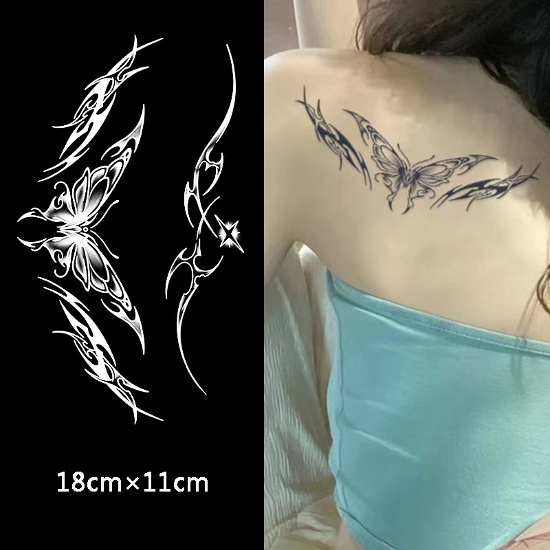 【COCO Magic Tattoo】 Lasts 15 days ；18cm*11cm；tattoo sticker waterproof ...